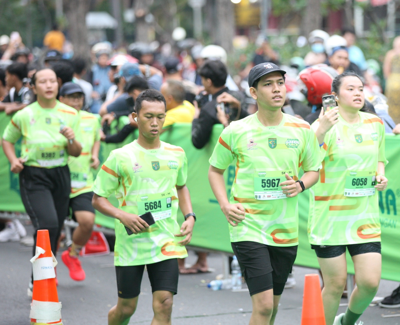 Green Force Run 2025 Sudah Digelar, Kamu Finish Jam Piro, Rek? - Green Force Run